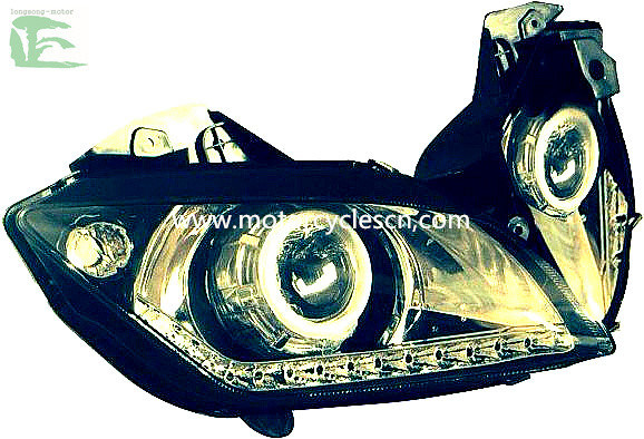 2013 YAMAHA YZF-R15 HID Head light Motorcycle Parts LED Drag Racing ...